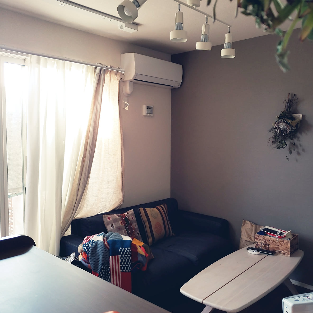 リビング/1LDK/ひとり暮らし/賃貸アパート/無印良品...などのインテリア実例 - 2018-11-27 11:54:45 ｜ RoomClip（ルームクリップ） | RoomClip ...