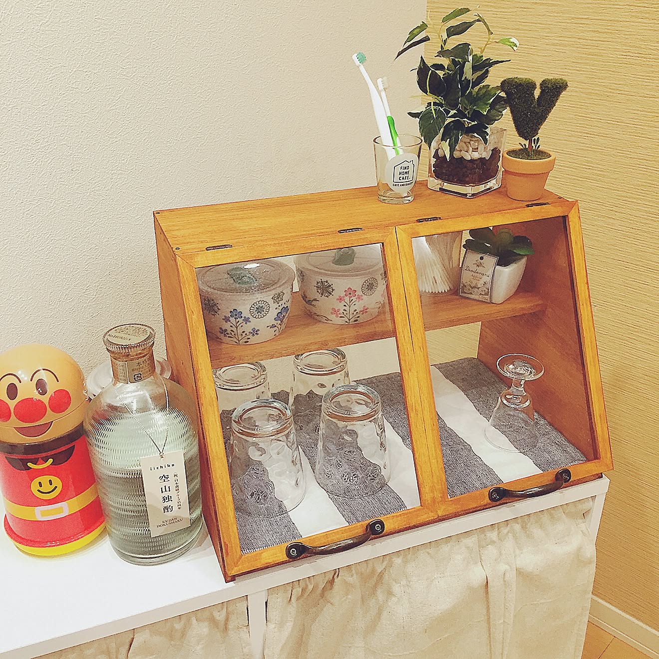 キッチン/Instagram→makomi/ダイソー/雑貨/100円ショップ...などのインテリア実例 - 2019-03-18 20:04: ...