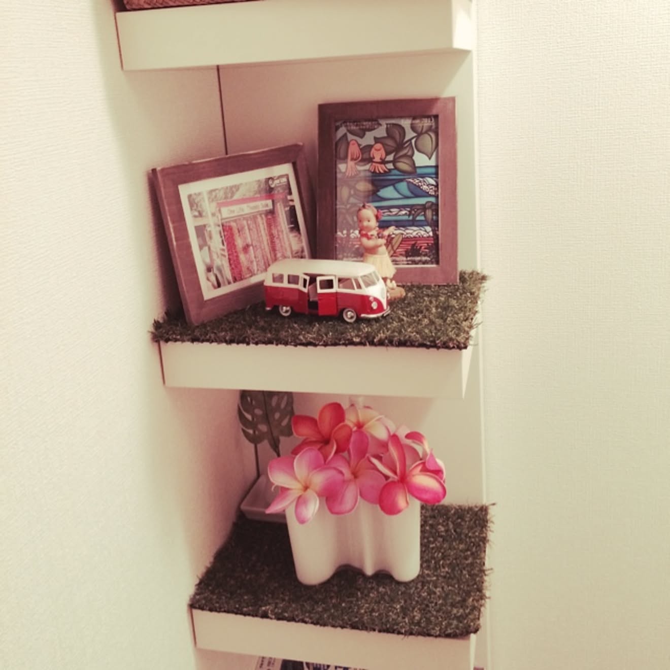 バス/トイレ/ヘザーブラウン/ハワイアン/花瓶/ポストカード...などのインテリア実例 - 2014-10-15 23:08:05 ｜ RoomClip（ルームクリップ） | RoomClip ...