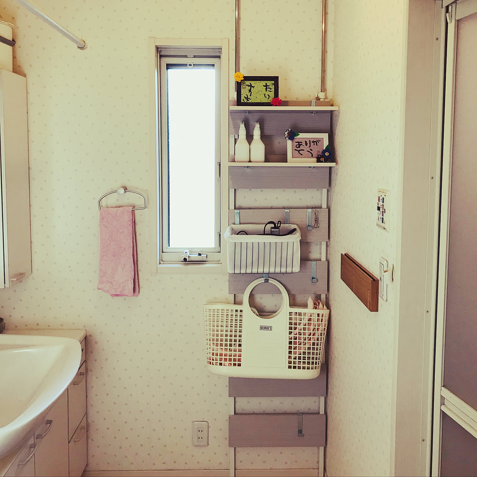 賃貸/3DK/ニトリ/バス/トイレ/マスク収納...などのインテリア実例 - 2021-05-10 22:21:27 ｜ RoomClip（ルームクリップ） | RoomClip（ルームクリップ）