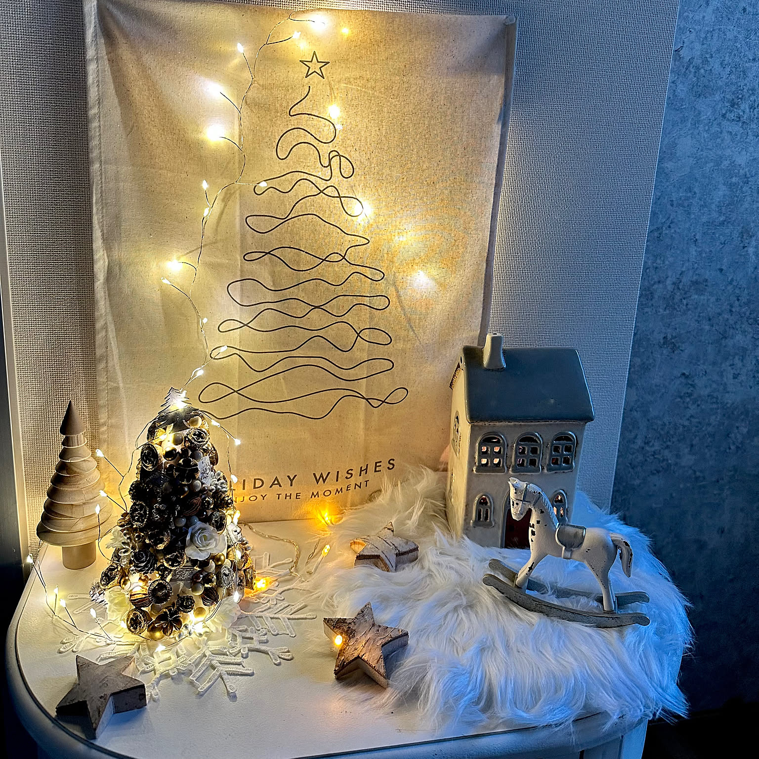 クリスマスディスプレイ 花屋さんのおしゃれなアレンジ・飾り方 クリスマスディスプレイ 花屋さんのおしゃれなアレンジ・飾り方