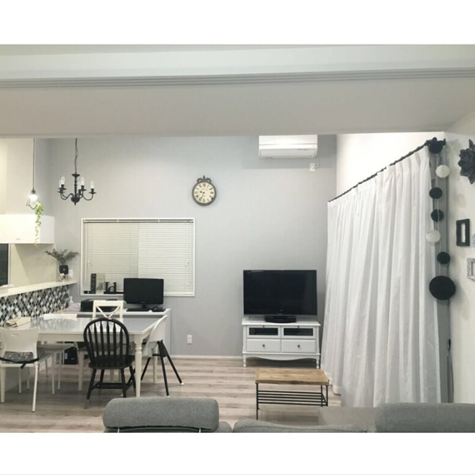 和室からの眺め/リビングダイニング/16畳のLDK/LDK16畳/LDK...などのインテリア実例 - 2017-02-28 09:07:18 ｜ RoomClip（ルームクリップ）