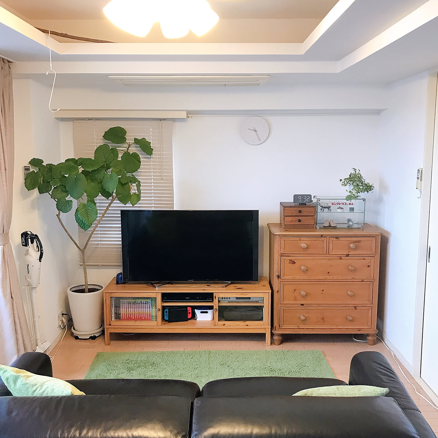 リビング/マンションインテリア/シーリングファン/ウンベラータ/下がり天井のインテリア実例 - 2022-10-23 21:51:10 ｜ RoomClip（ルームクリップ）