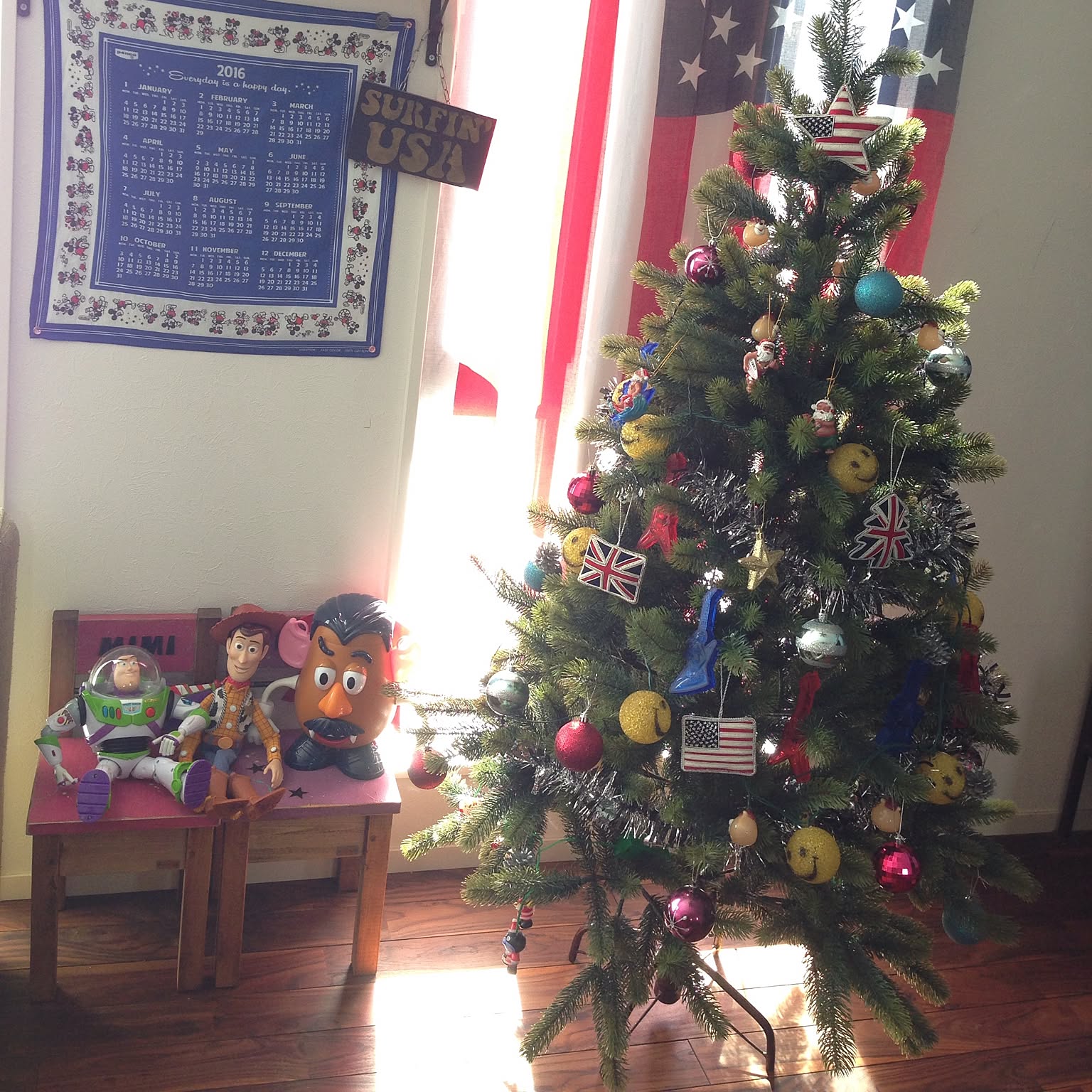 リビング/カレンダー/星条旗/ミッキー/スマイル...などのインテリア実例 - 2015-11-04 11:16:11 ｜ RoomClip ...