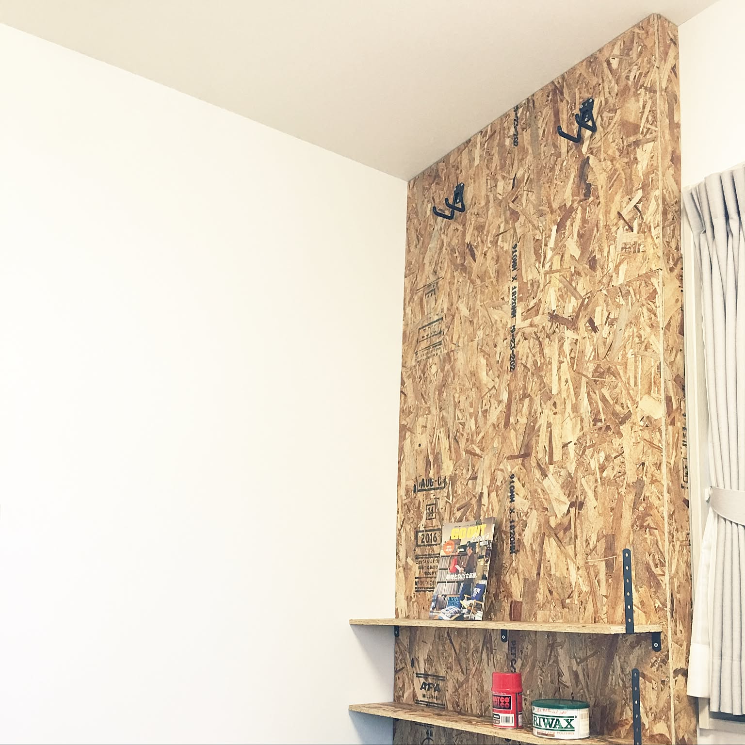 玄関/入り口/ディアウォール/ミリタリー/DIY/OSB合板...などのインテリア実例 - 2018-04-29 17:14:48 ｜ RoomClip（ルームクリップ） | RoomClip ...