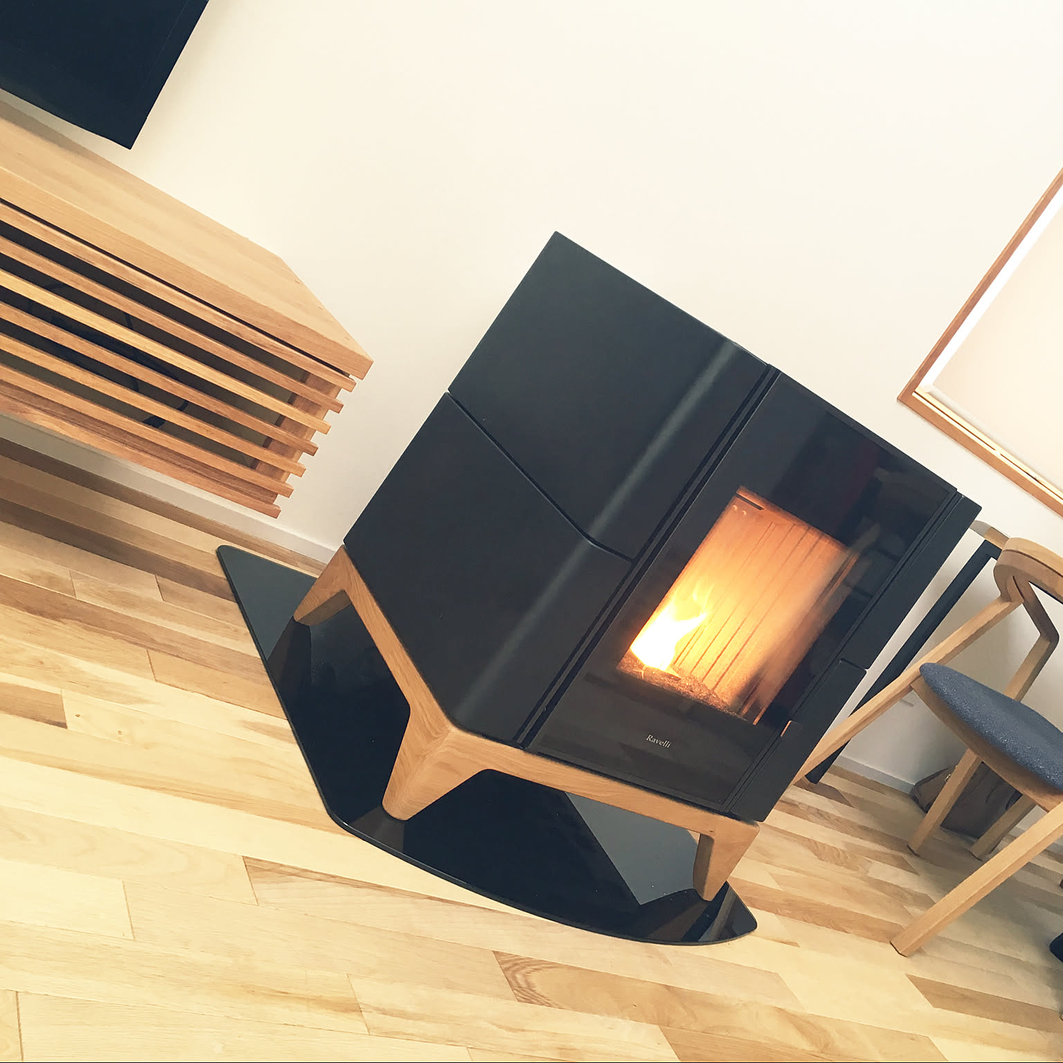 リビング/ペレスター HPS-100/ペレットストーブ/煙も出なくてメンテナンスも簡単です！のインテリア実例 - 2015-11-15 09: ...