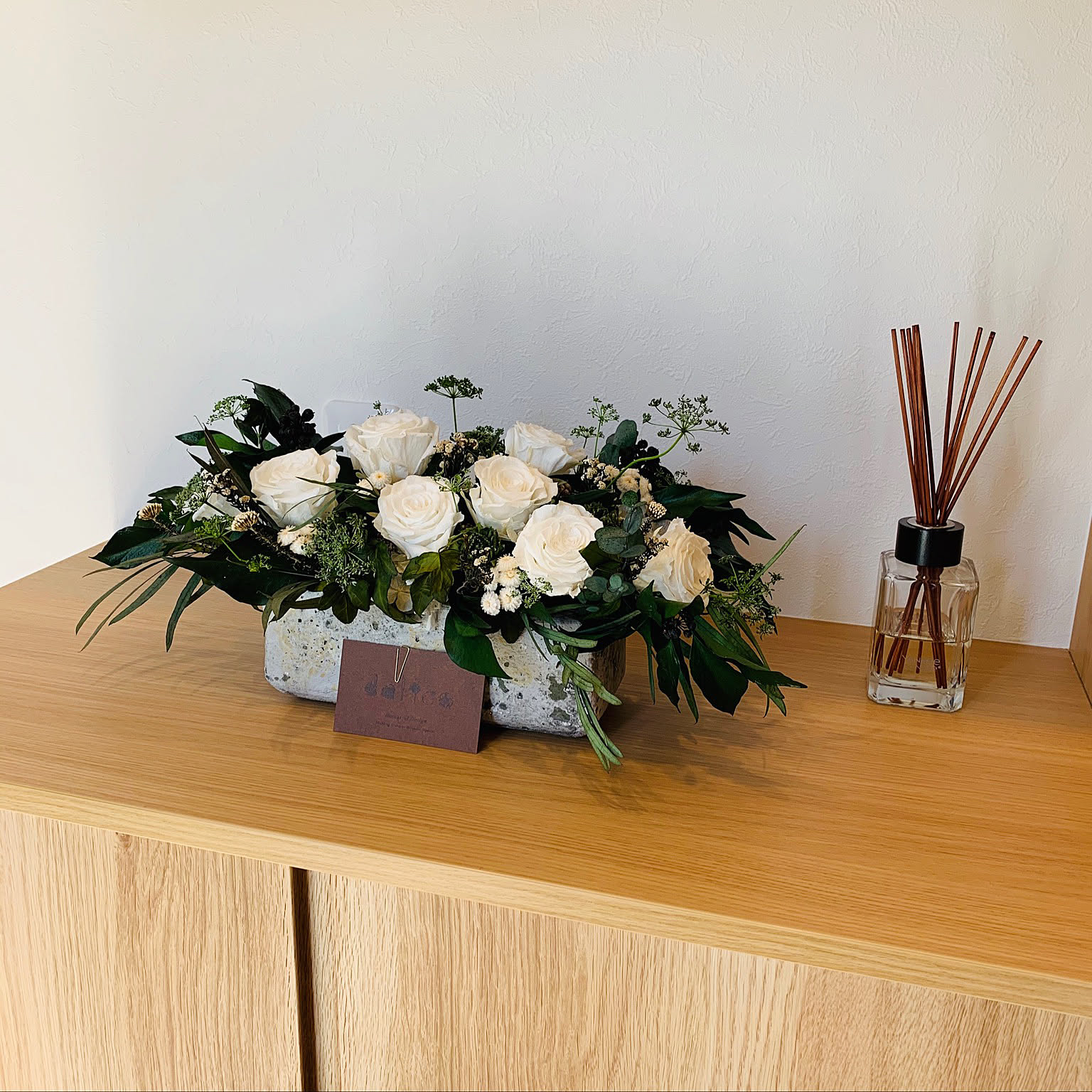 botanical design/dalico/玄関/入り口/プリザーブドフラワーアレンジメント/dalico japanのインテリア実例 - 2020-10-26 19:10:47 ...