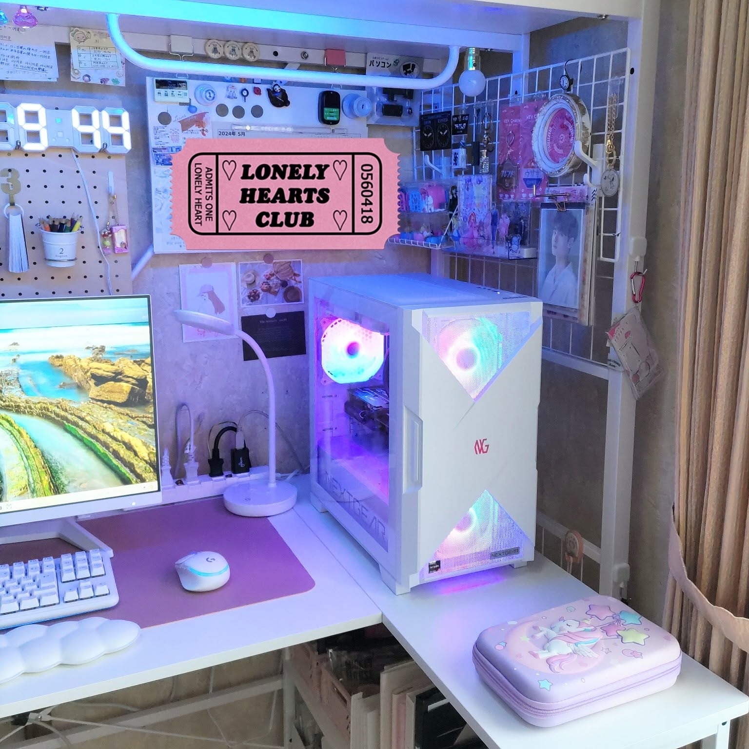 机/この春、買ってよかったもの/デスク周り/PCデスク/ニトリ...などのインテリア実例 - 2024-05-28 20:46:51 ｜ RoomClip（ルームクリップ）