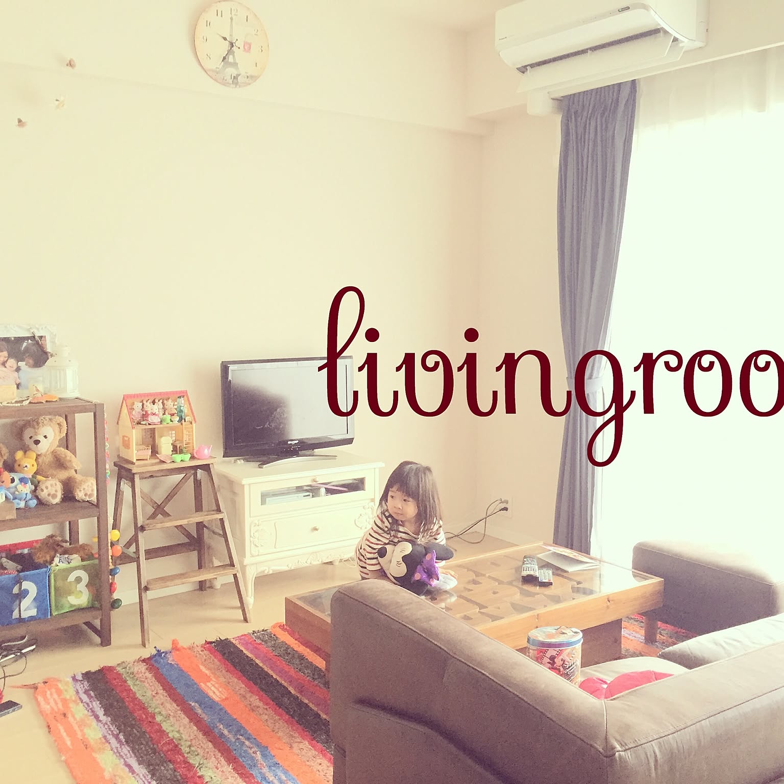 リビング/1LDK 1人暮らし/1LDK/カントリー家具/テレビ台...などのインテリア実例 - 2016-10-22 05:05:21 ｜ RoomClip（ルームクリップ ...