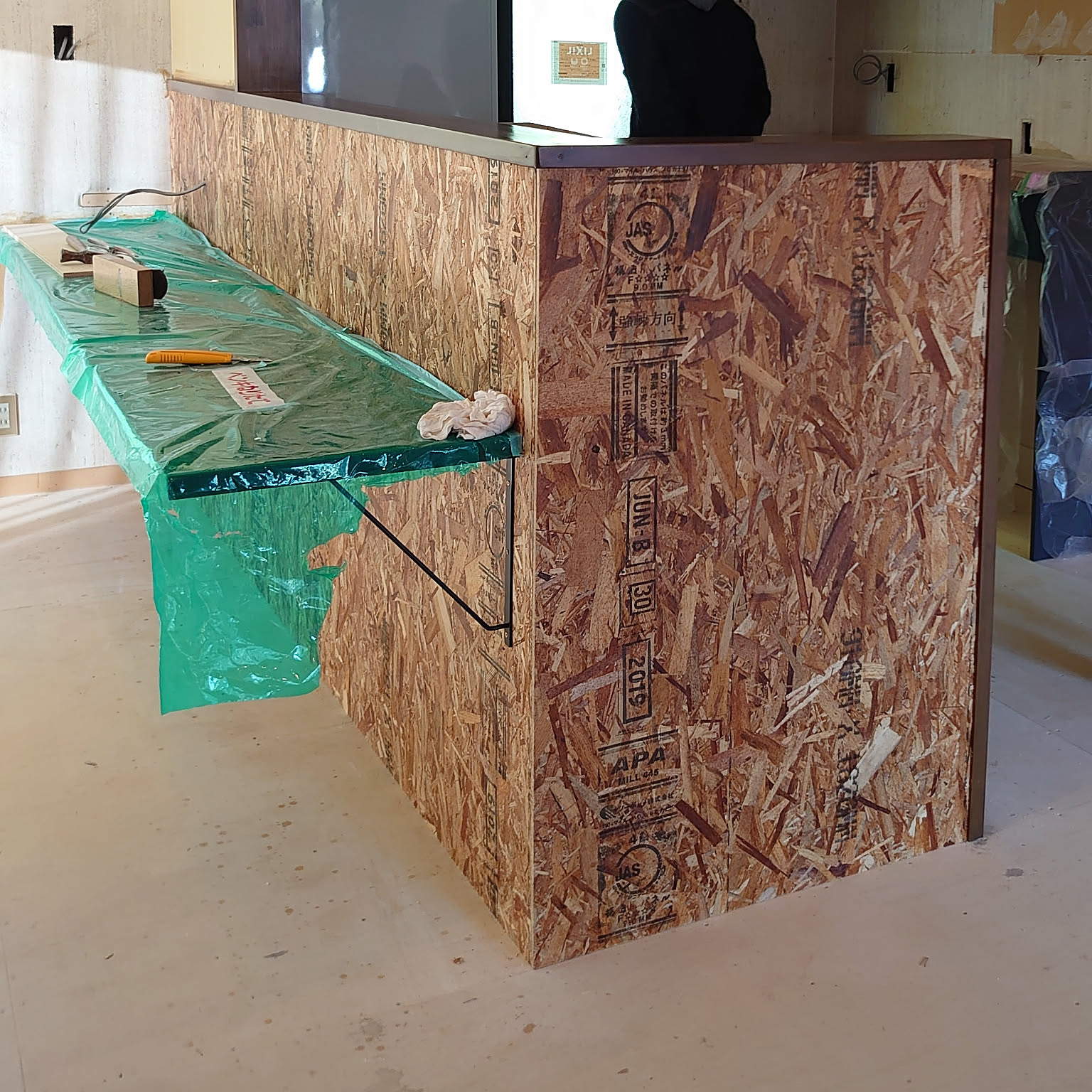 オフィス/壁DIY/OSB合板/事務所DIY/リノベーション...などのインテリア実例 - 2020-05-06 15:35:17 ｜ RoomClip（ルームクリップ） | RoomClip ...