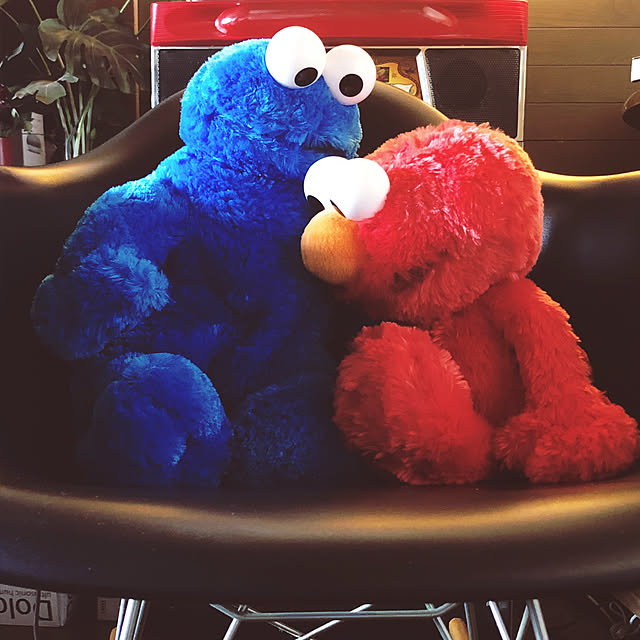 SESAME STREET エルモ&クッキーモンスター マグセット 四角く SESAME STREET エルモ&クッキーモンスター マグセット 四角く