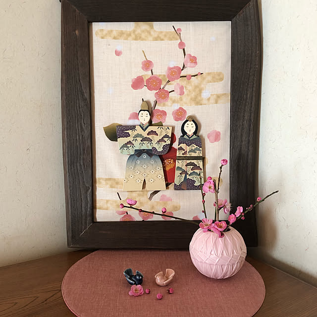 お雛様 トールペイント手描きのおしゃれなアレンジ・飾り方の お雛様 トールペイント手描きのおしゃれなアレンジ・飾り方の