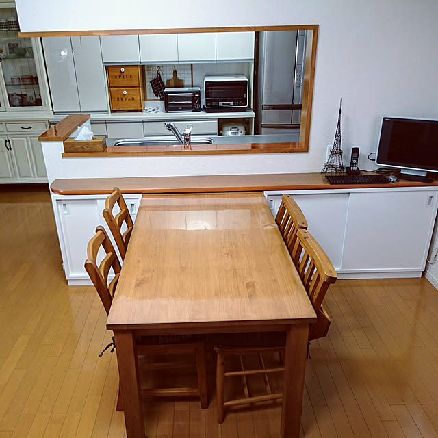 食器棚 完成品 パモウナ 幅160cm 高さ198cm 板戸開き扉 家電収納 食器棚 完成品 パモウナ 幅160cm 高さ198cm 板戸開き扉 家電収納