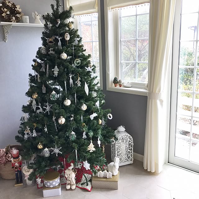 IKEA/足元隠し/クリスマスツリーの足元/プレゼントボックス IKEA/足元隠し/クリスマスツリーの足元/プレゼントボックス
