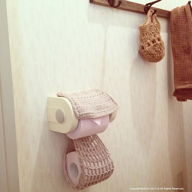 ハンドメイド トイレットペーパーホルダーカバーのおすすめ商品 ハンドメイド トイレットペーパーホルダーカバーのおすすめ商品