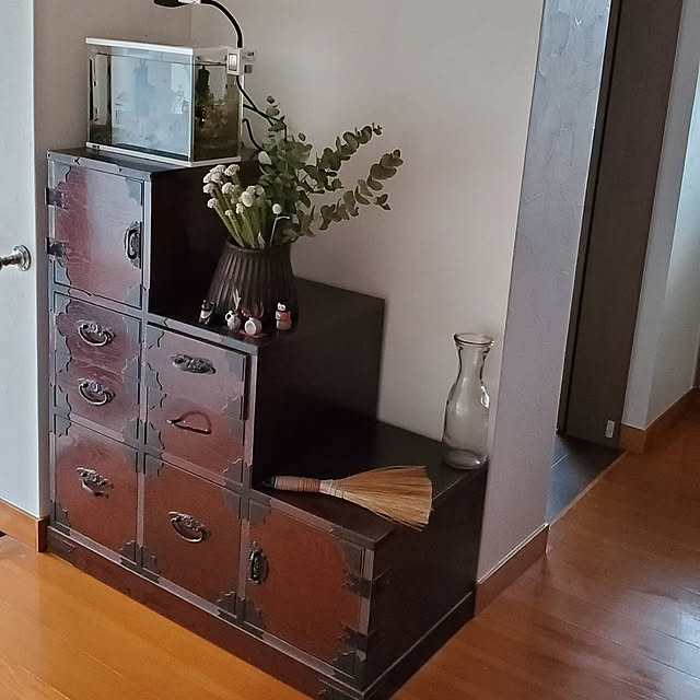 昭和レトロ 階段箪笥のおしゃれなインテリア・部屋・家具の実例 昭和レトロ 階段箪笥のおしゃれなインテリア・部屋・家具の実例