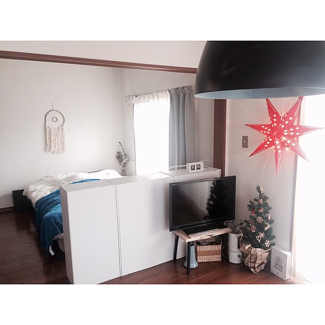 棚/IKEA 照明/賃貸/IKEA/2LDK...などのインテリア実例 - 2016-12-25 10:04:19 ｜ RoomClip（ルームクリップ） | RoomClip（ルームクリップ）