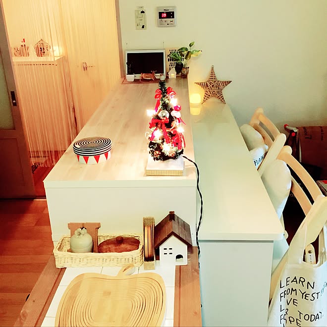 キッチン/お菓子カゴ♡/2DK 賃貸/ナチュラル/かめらまーく|ωΦ)...などのインテリア実例 - 2016-01-09 17:23:55 ｜ RoomClip（ルームクリップ ...