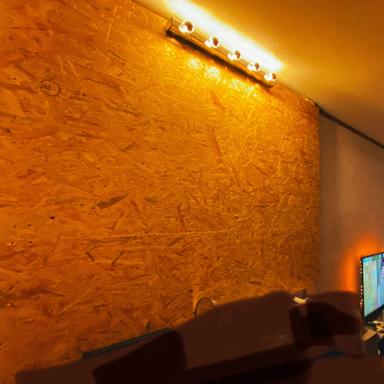 らぶりこ/OSBボードの壁/OSBボード/OSB合板/照明...などのインテリア実例 - 2021-01-05 03:28:39 ｜ RoomClip（ルームクリップ）