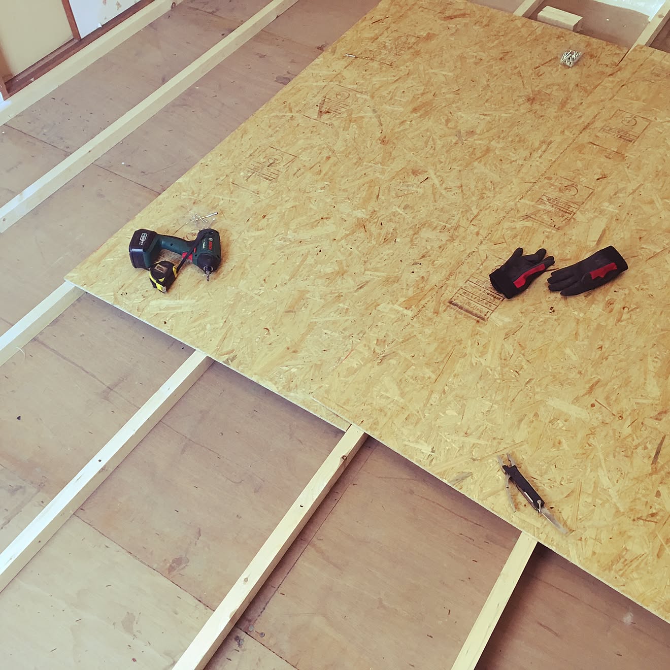 部屋全体/DIY/OSB合板のインテリア実例 - 2017-01-22 12:21:44 ｜ RoomClip（ルームクリップ）