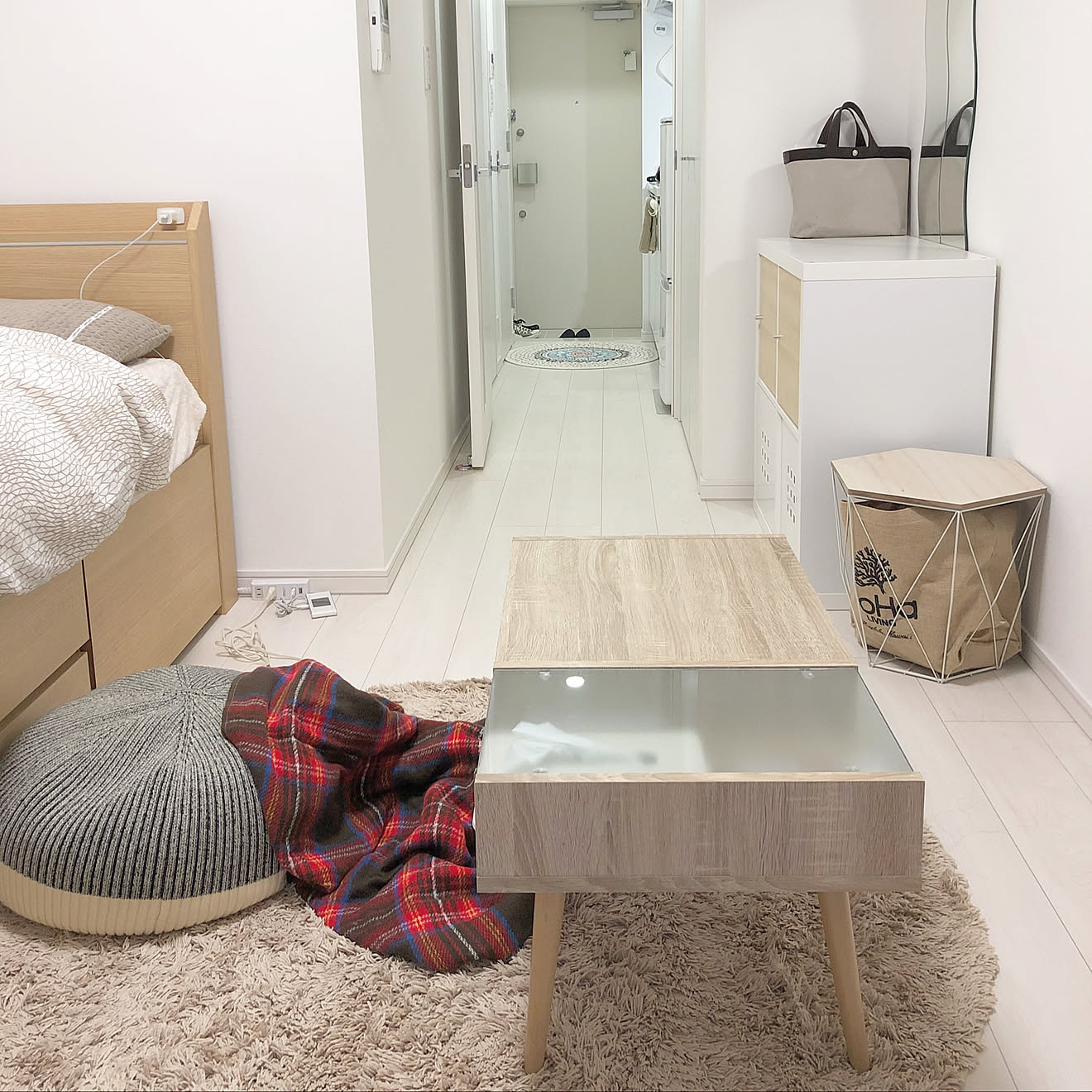 机/LOWYA/シンプルな暮らし/IKEA/イケア...などのインテリア実例 - 2018-10-31 23:23:44 ｜ RoomClip（ルームクリップ）