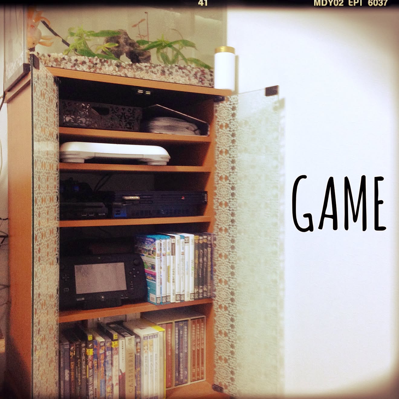 棚/WiiUパッド/Wiifit/ゲームソフト収納/プレステ2...などのインテリア実例 - 2016-09-23 05:32:07 ...