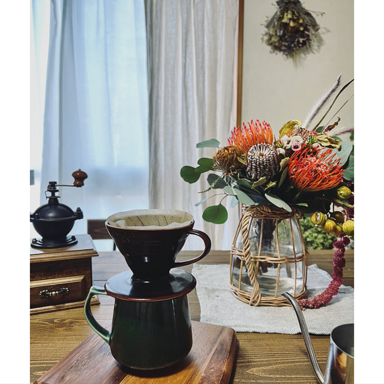 コーヒータイム/コレス/キキマグ/HARIO/カリタ...などのインテリア実例 - 2022-09-23 17:47:06 ｜ RoomClip（ルームクリップ）