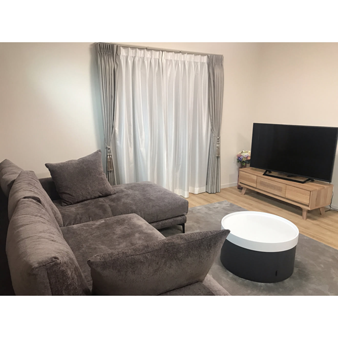 バーチカルブラインド/アルモニアソファー/アルモニア/ホワイトインテリア/シンプル...などのインテリア実例 - 2020-03-20 19: ...