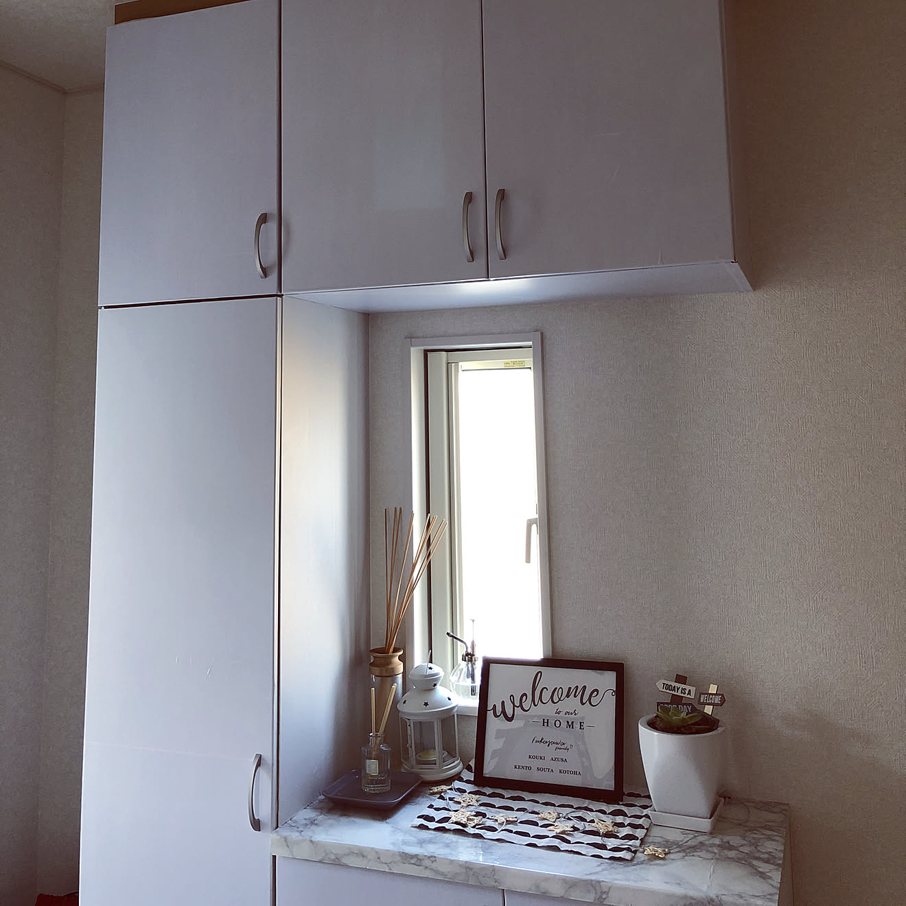 玄関/入り口/玄関のドアを出た所/玄関前/Can★Do/暮らしの一コマ...などのインテリア実例 - 2018-05-27 20:08:37 ｜ RoomClip（ルームクリップ）