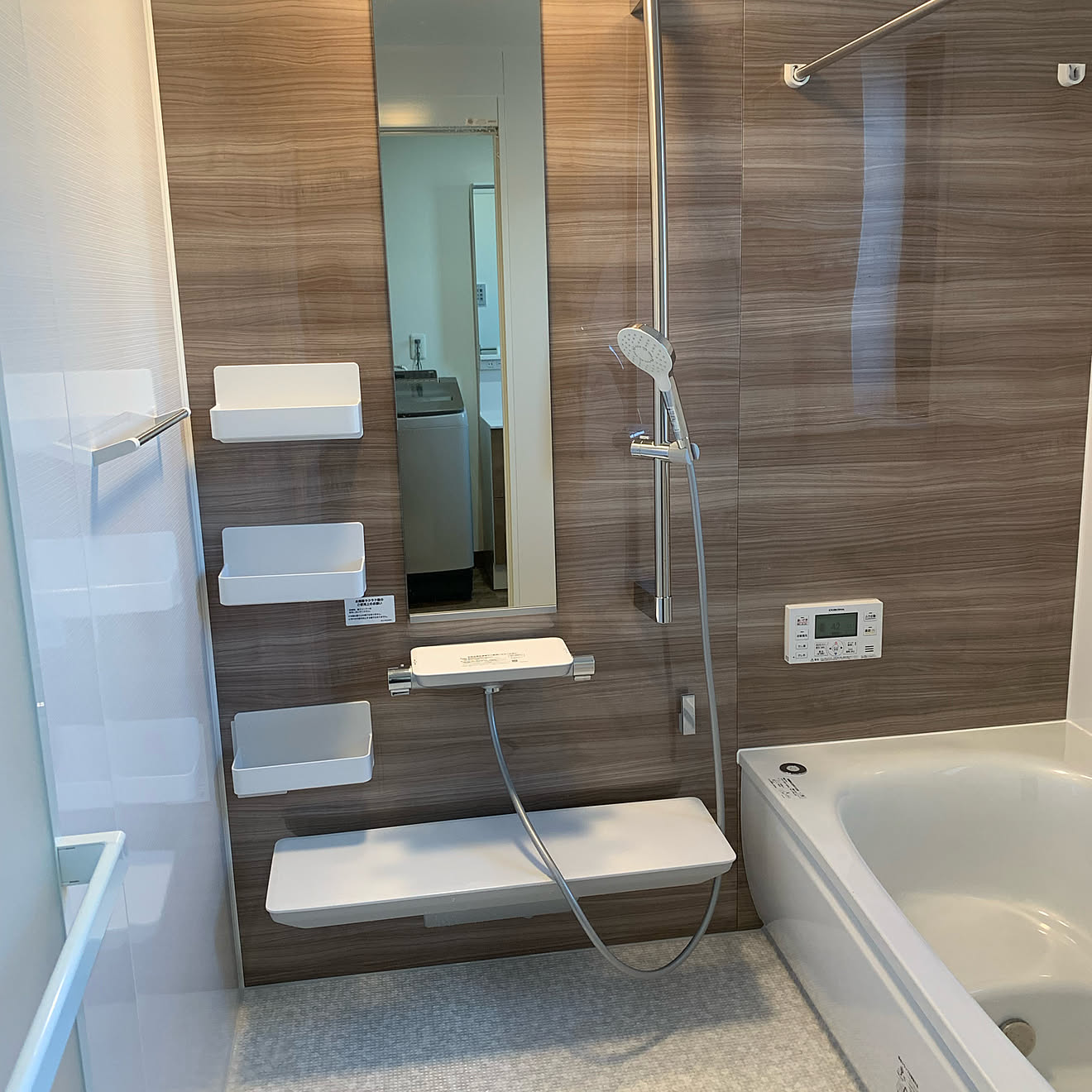 TOTOサザナ1618/ナチュラル/リフォーム/木目調/バス/トイレ...などのインテリア実例 - 2022-10-29 12:36:58 ｜ RoomClip（ルームクリップ ...