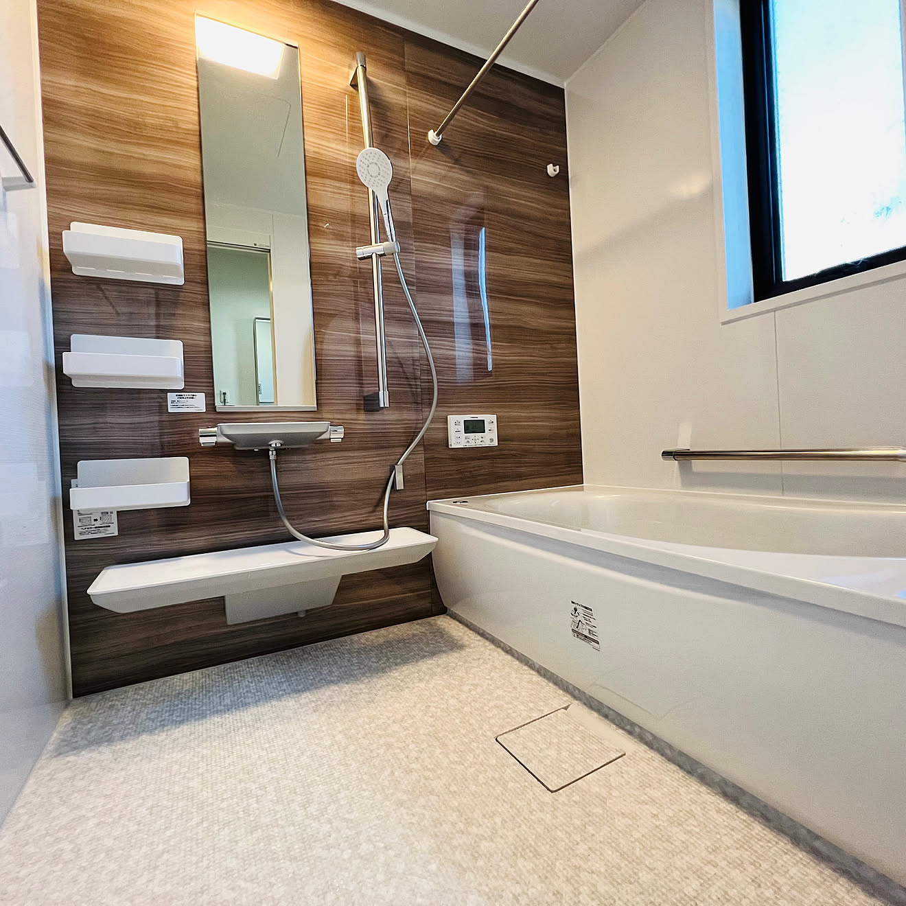 TOTOサザナ1618/ナチュラル/リフォーム/木目調/バス/トイレ...などのインテリア実例 - 2022-10-29 12:36:58 ｜ RoomClip（ルームクリップ ...