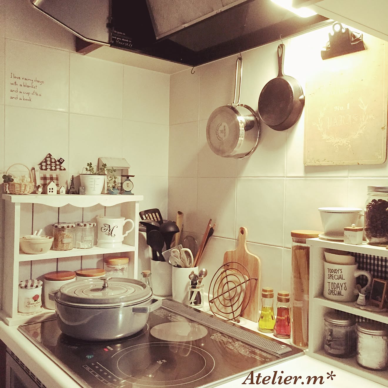 棚/いつもいいねありがとうございます♪/セリアリメイク/TODAY'S SPECIAL風/セリア...などのインテリア実例 - 2014-12 ...