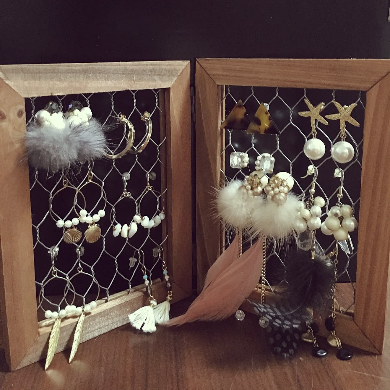 リビング/フランフラン/ピアス見せる収納/ピアスディスプレイ/セリアのインテリア実例 - 2017-05-25 22:10:39 ...