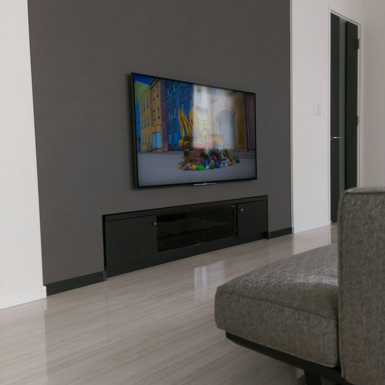 リビング/観葉植物/コストコ/テレビボード/シンプルモダン...などのインテリア実例 - 2016-04-17 17:11:37 ...