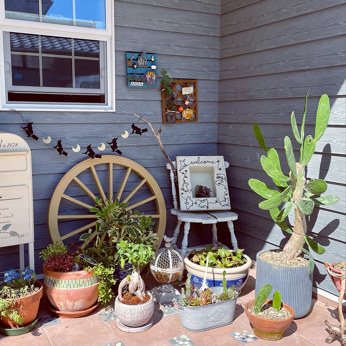 ラップサイディング/ブルーグレーの壁/YKK APW330/YKK AP/ガジュマル...などのインテリア実例 - 2022-10-04 09:40:12 ｜ RoomClip（ルームクリップ ...