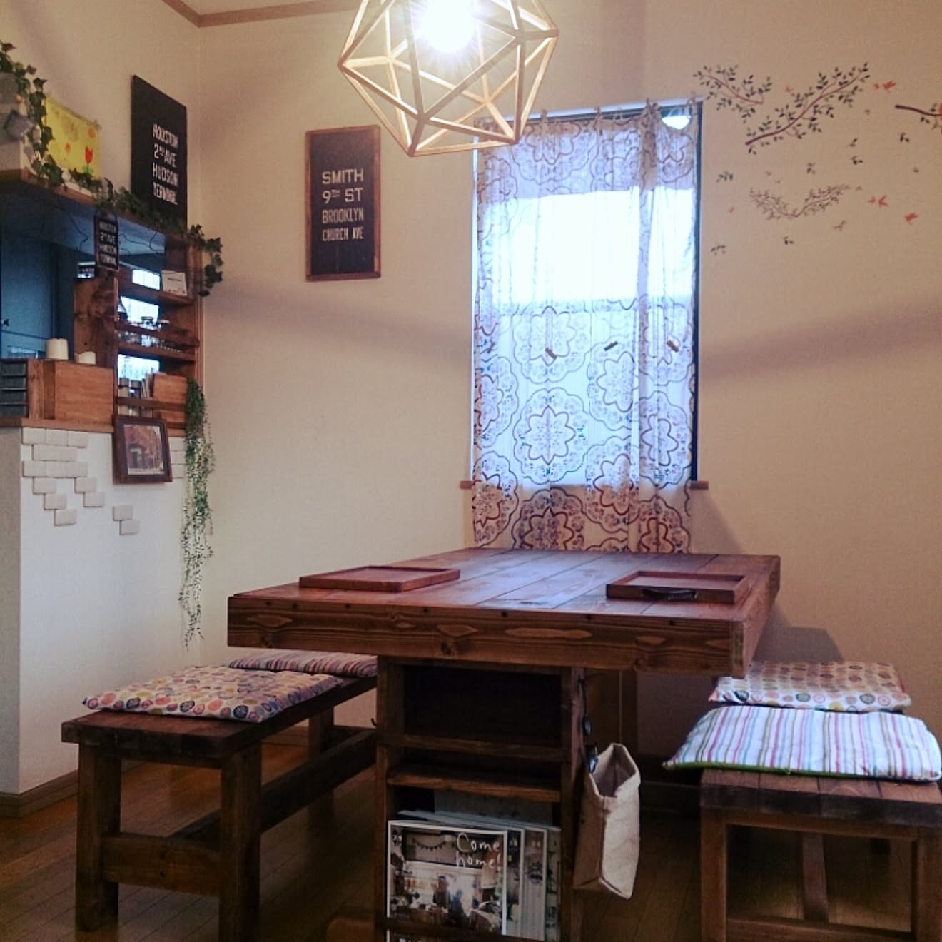 ハンドメイド家具/SPF材/パイン集成材/部屋全体のインテリア実例 - 2017-04-13 17:55:05 ｜ RoomClip（ルーム ...