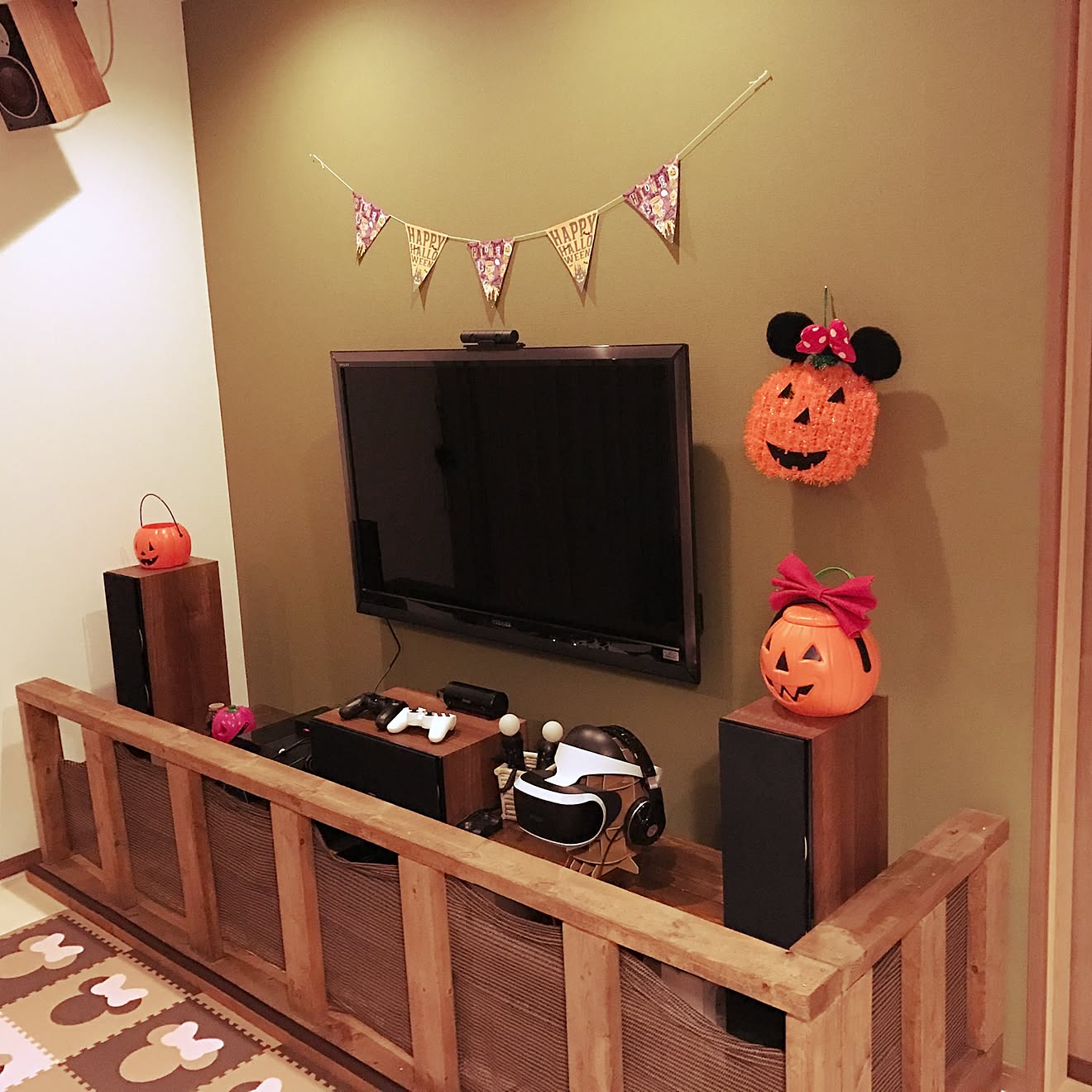 部屋全体/ハロウィン/PSVR/ハンドメイド/DIY...などのインテリア実例 - 2016-10-18 18:25:48 ...