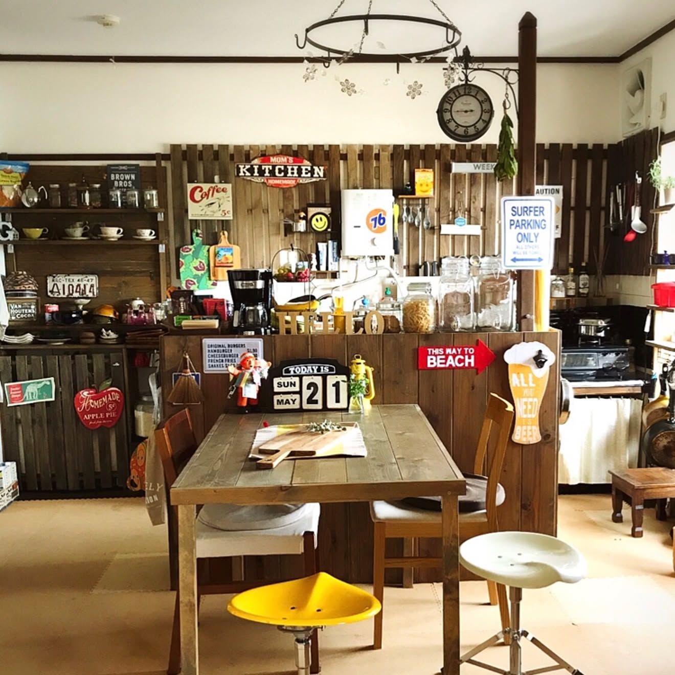 IKEA/ピンク/2DK/床/団地...などのインテリア実例 - 2021-05-13 12:35:30 ｜ RoomClip（ルームクリップ） | RoomClip（ルームクリップ）