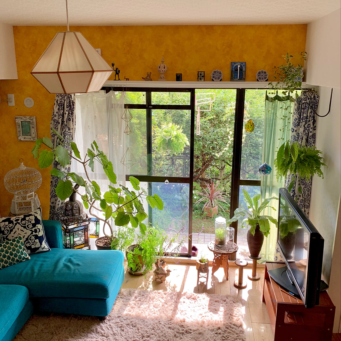 マルチカバーをカーテンにのおすすめ商品とおしゃれな実例 ｜ RoomClip（ルームクリップ）