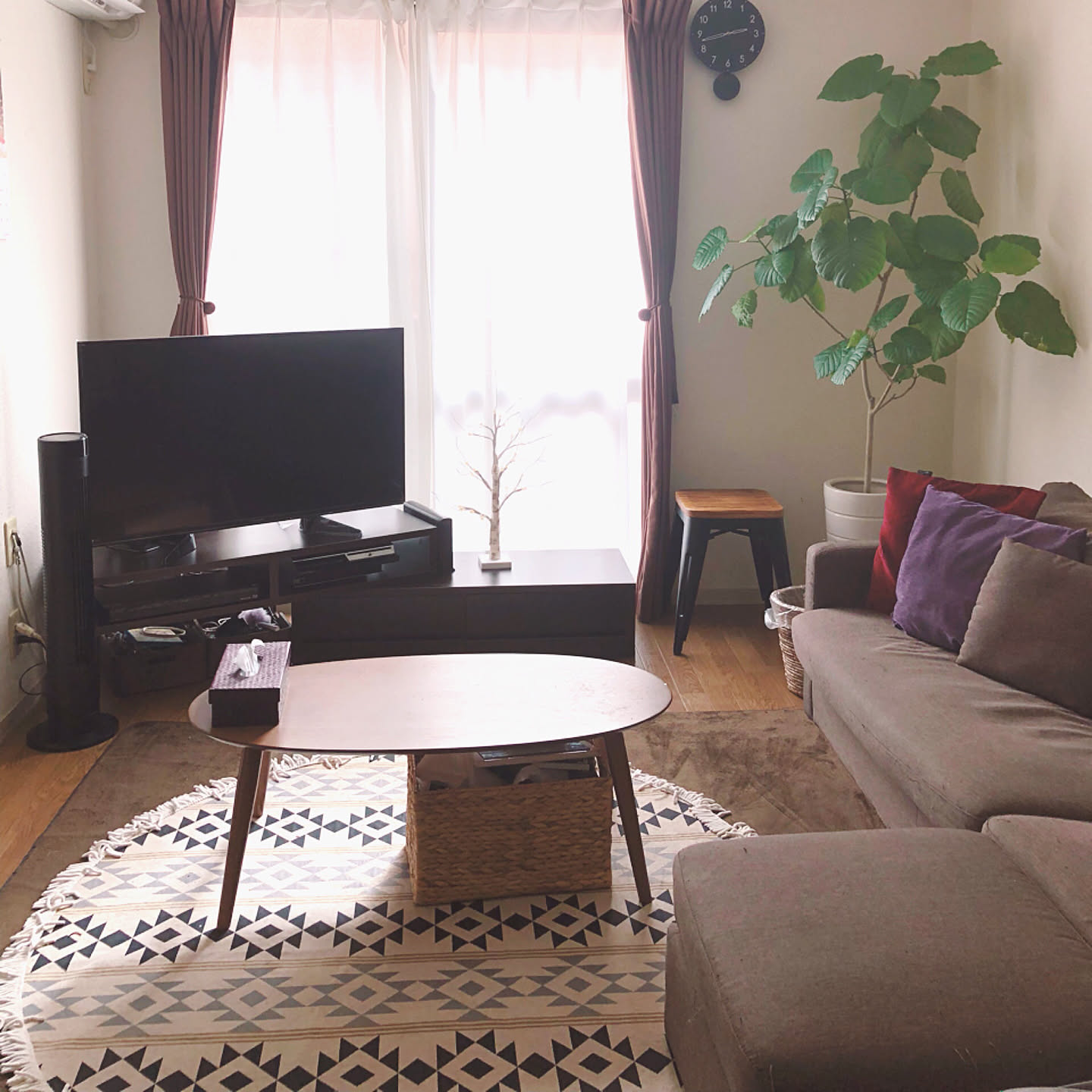 テレビ台 2DKのおすすめ商品とおしゃれな実例 ｜ RoomClip（ルームクリップ）