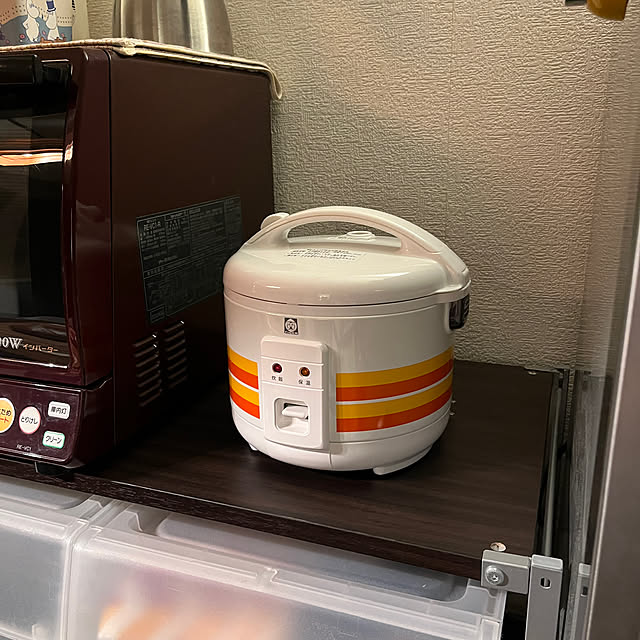 タイガー魔法瓶 タイガー公式限定 炊飯器 3合 JNP-T055 オレンジストライプ レトロ 復刻 - 通販 | 家具とインテリアの通販【RoomClipショッピング】