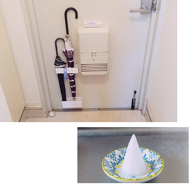 セリア 盛り塩の商品を使ったおしゃれなインテリア実例 ｜ RoomClip（ルームクリップ）