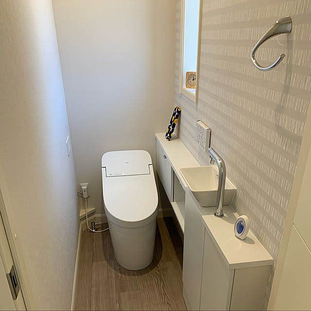 【写真付きレビュー】【在庫有/全国送料無料】カワジュン タオルリング SA-860-XC タオル掛け KAWAJUN クローム トイレ キッチン リフォーム おしゃれ 新築 改装 ホテル風の ...