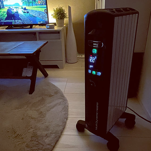 デロンギ マルチダイナミックヒーター [MDHS12-BK] | delonghi 公式 8畳 10畳 電気ヒーター 静音 キャスター タイマー付き 省エネ 快適温度一定キープ 電気 暖房器具 ...