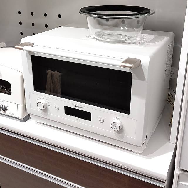 象印マホービン｜ZOJIRUSHI オーブンレンジ EVERINO(エブリノ) ホワイト ES-GT26-WA [26L] - 通販 | 家具とインテリアの通販【RoomClipショッピング】