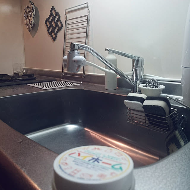 【写真付きレビュー】【KEYUCA公式店】ケユカ Clef シンクポケット S[おしゃれ スポンジラック ステンレス シンプル キッチン用品 スポンジ置き オシャレ キッチン雑貨 キッチン収納 ...