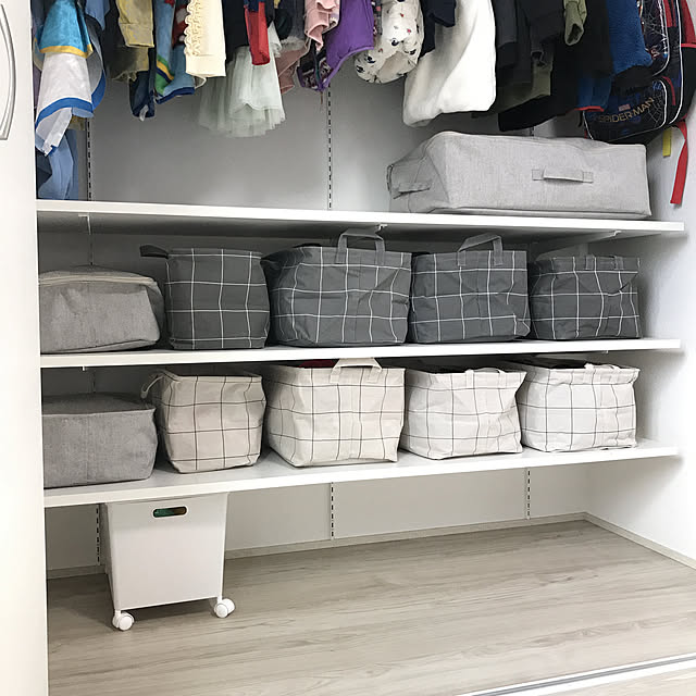 【KEYUCA公式店】ケユカ Popyre たためる フタ式BOX グレー S[収納ボックス おしゃれ 布製 衣類収納 おもちゃ収納 収納袋 フタ式 収納ケース 折り畳み 折りたたみ オシャレ ...