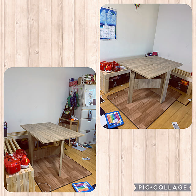 東谷 Trecci（トレッシ） 伸長式フォールデングダイニングテーブル m11430 - 通販 | RoomClipショッピング