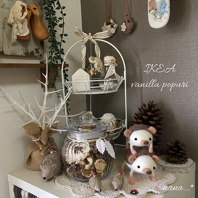 【写真付きレビュー】イケア (IKEA)DOFTAポプリ, 香り付, 甘口の ナチュラルの通販商品&口コミ情報 | RoomClipショッピング