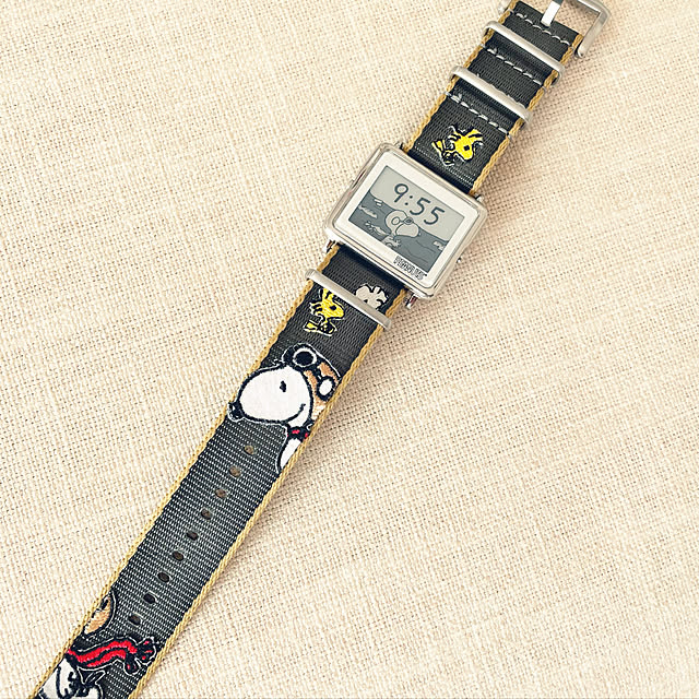 エプソン スマートキャンバス 時計 EPSON Smart Canvas 腕時計 スヌーピー メニ―フェイシーズ オブ スヌーピー ...